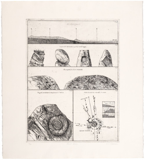 Peacock & Worm – Dancers (black & white)